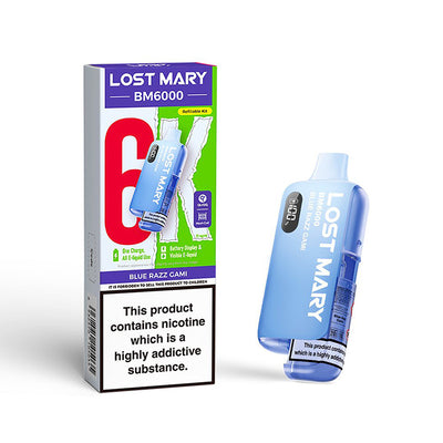 Lost Mary BM6000 Rechargeable Vape Kit Wholesale UK – Palmyra Vapes